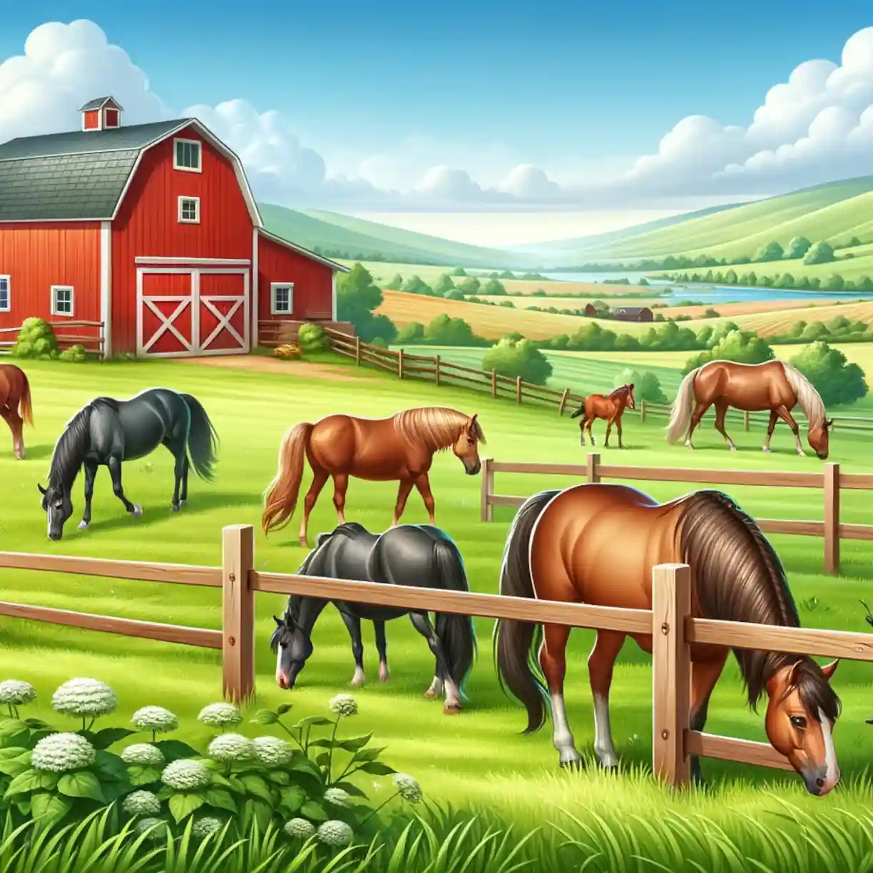 A Vida dos Cavalos nas Fazendas: Um Olhar Detalhado