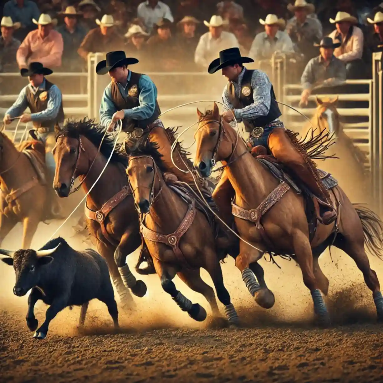 Cavalos Americanos Treinados para Team Roping: Uma Tradição de Excelência